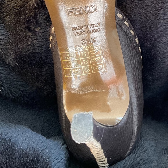 Fendi | Shoes | Fendi Mink Sandals | Poshmark